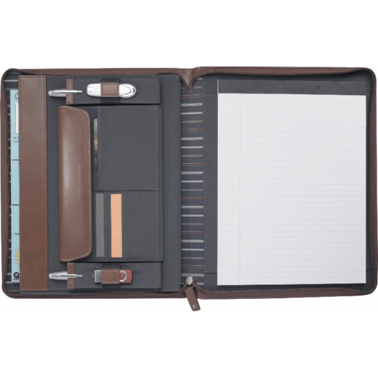 Cutter & Buck® Legacy Zippered Padfolio